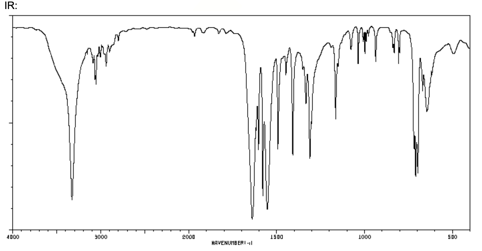 Solved Make a proposed structure for C8H9NO based on the | Chegg.com