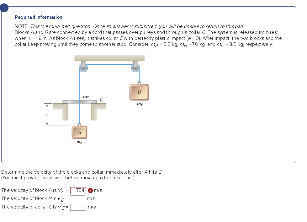 Solved Required information NOTE: This is a multi-part | Chegg.com