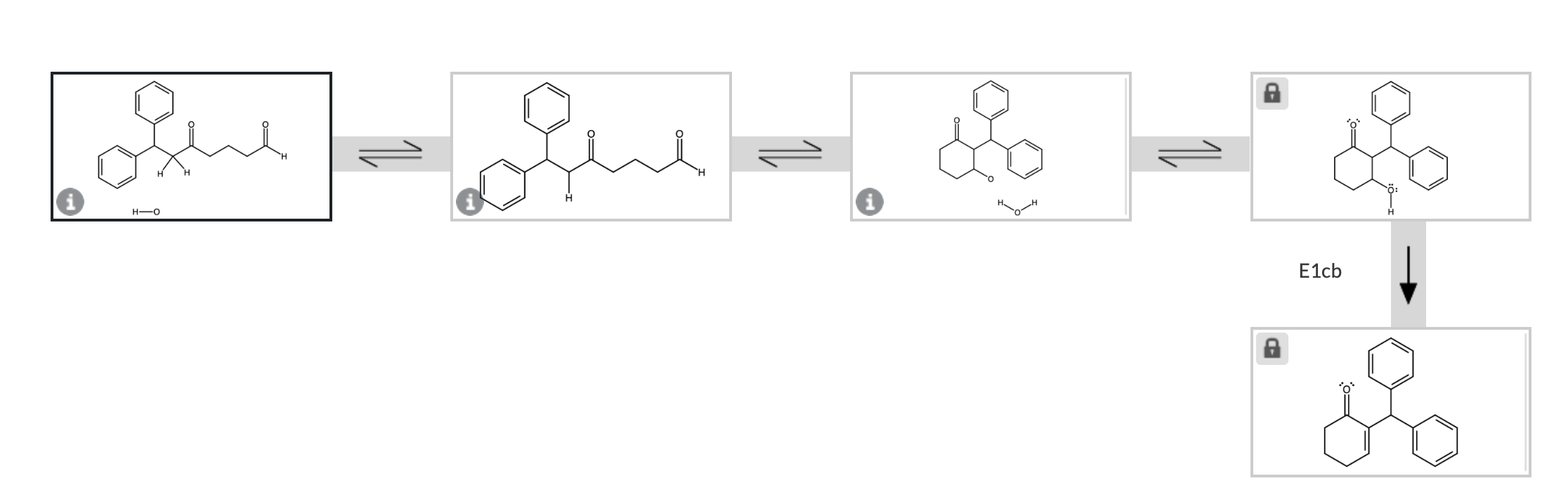 Solved Complete the mechanism for the intramolecular aldol | Chegg.com