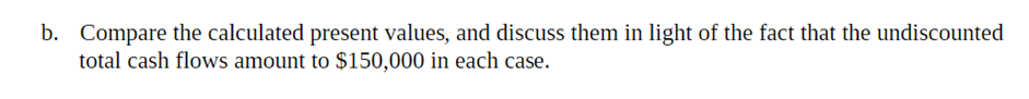 Solved Given the uneven streams of cash flows shown in the | Chegg.com