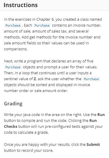 Instructions In the exercises in Chapter 6. you | Chegg.com