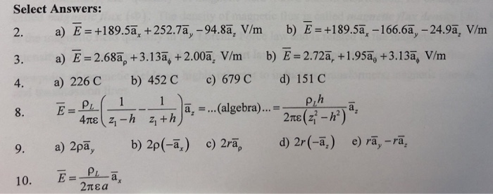 Solved Determine the total charge in each of the following | Chegg.com
