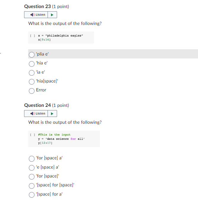 Solved Which of the following are true? Statements with the | Chegg.com
