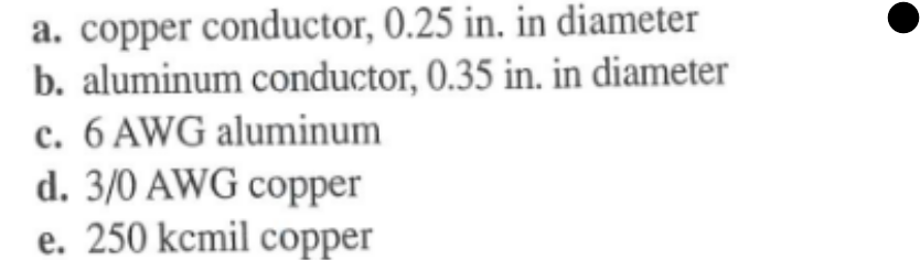 Solved P13-3. Calculate the DC resistance of each conductor | Chegg.com