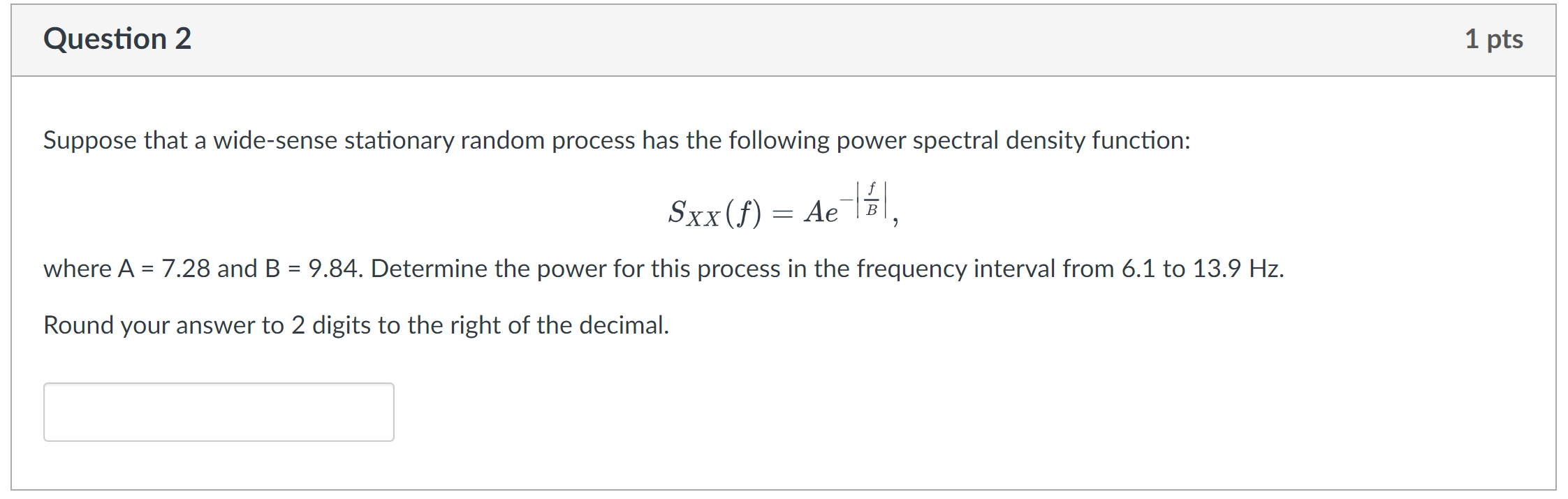 Solved Suppose that a wide-sense stationary random process | Chegg.com