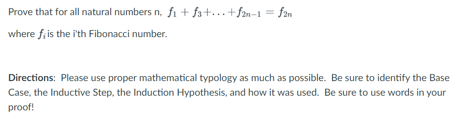 Solved Prove that for all natural numbers | Chegg.com