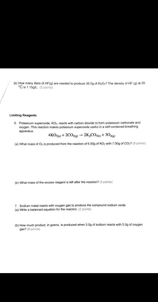 Solved CHM 111 Name Balancing Chemical Equations 1. Balance | Chegg.com