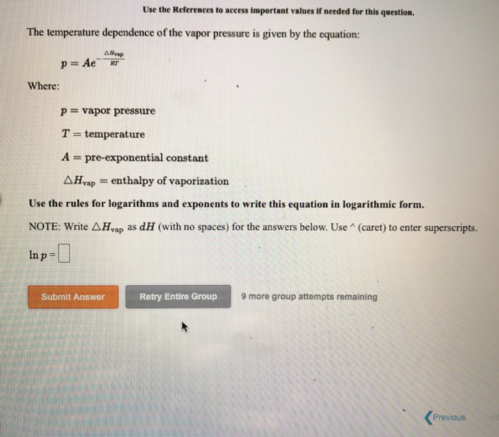 Solved Use the References to access important values if | Chegg.com
