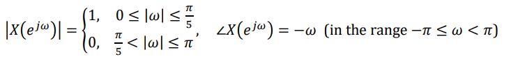 Solved Determine the time-domain representation of the DT | Chegg.com