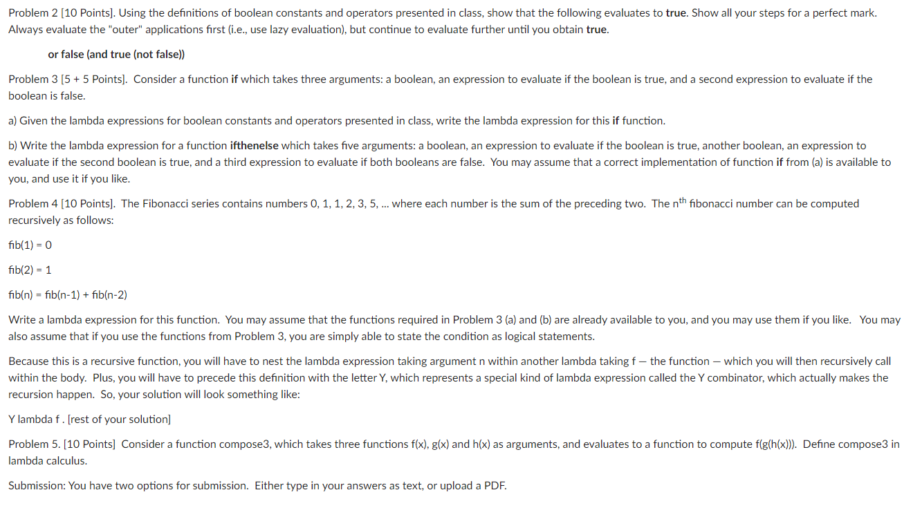 Solved Problem 2 [10 Points). Using the definitions of | Chegg.com