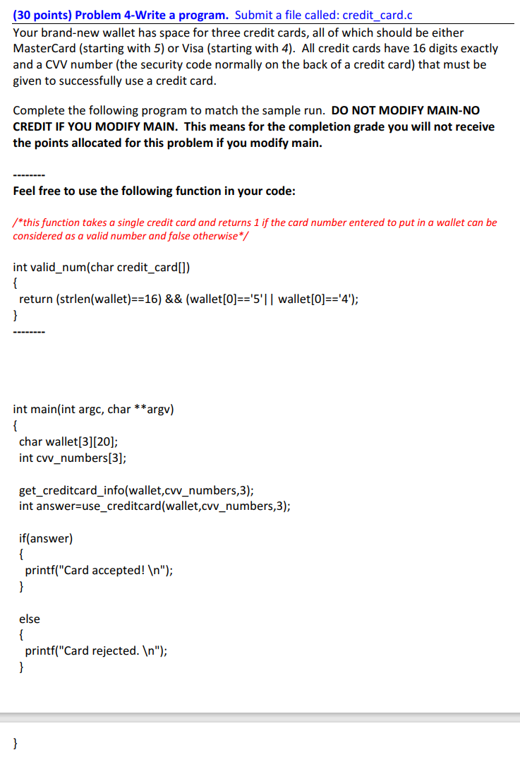 Solved 30 Points Problem 4 Write A Program Submit A File