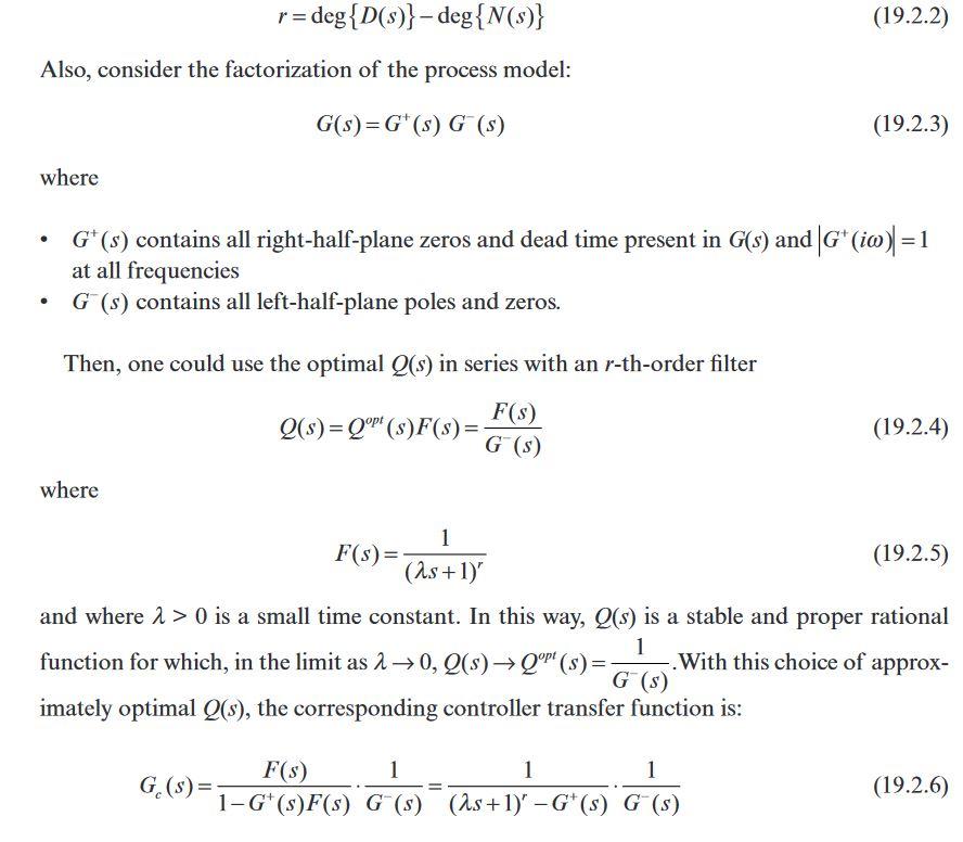 Solved 19.1 Apply the controller synthesis formula (19.2.6) | Chegg.com