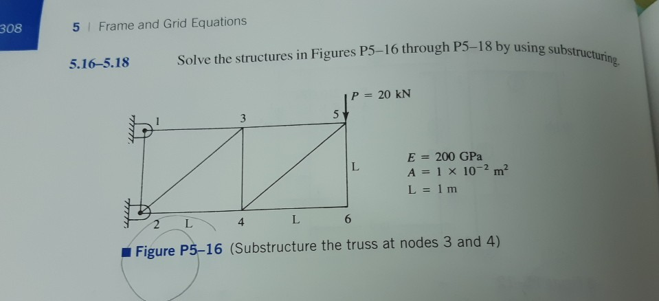 Solved Solve the problem using the finite element stiffness | Chegg.com