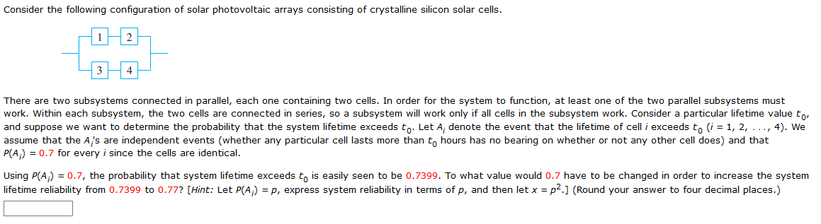 Solved Consider The Following Configuration Of Solar Chegg