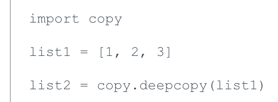 Solved Python Help! Does the code list1 == list2 produce | Chegg.com