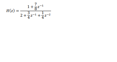 Solved Question 4 – Perform your transfer function given by | Chegg.com