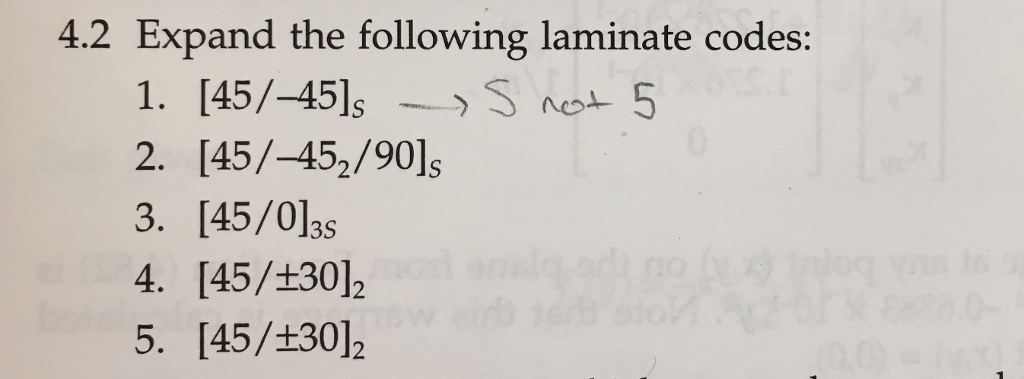 Expand The Following Laminate Codes | The Quizing App