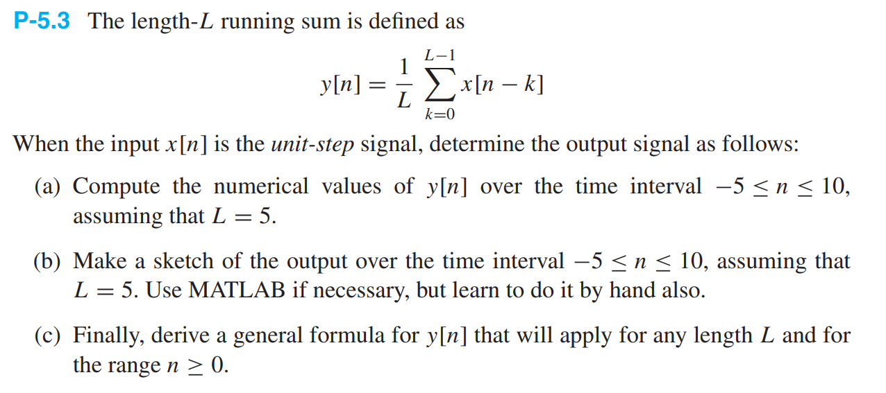 Solved Solve problem i) by hand ii) via Matlab iii) via | Chegg.com