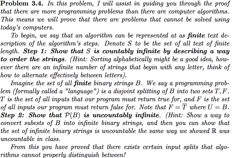Problem 3.4. In this problem, I will assist in | Chegg.com