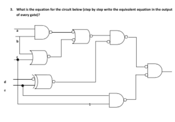 Solved 3. What is the equation for the circuit below (step | Chegg.com