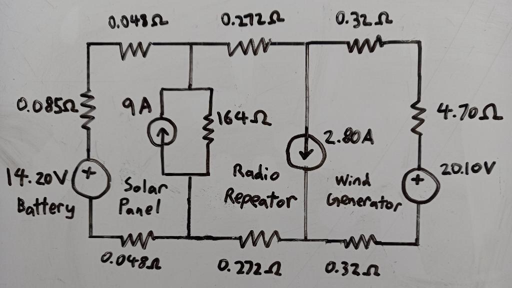 Solved Draw a full circuit diagram of the system described | Chegg.com