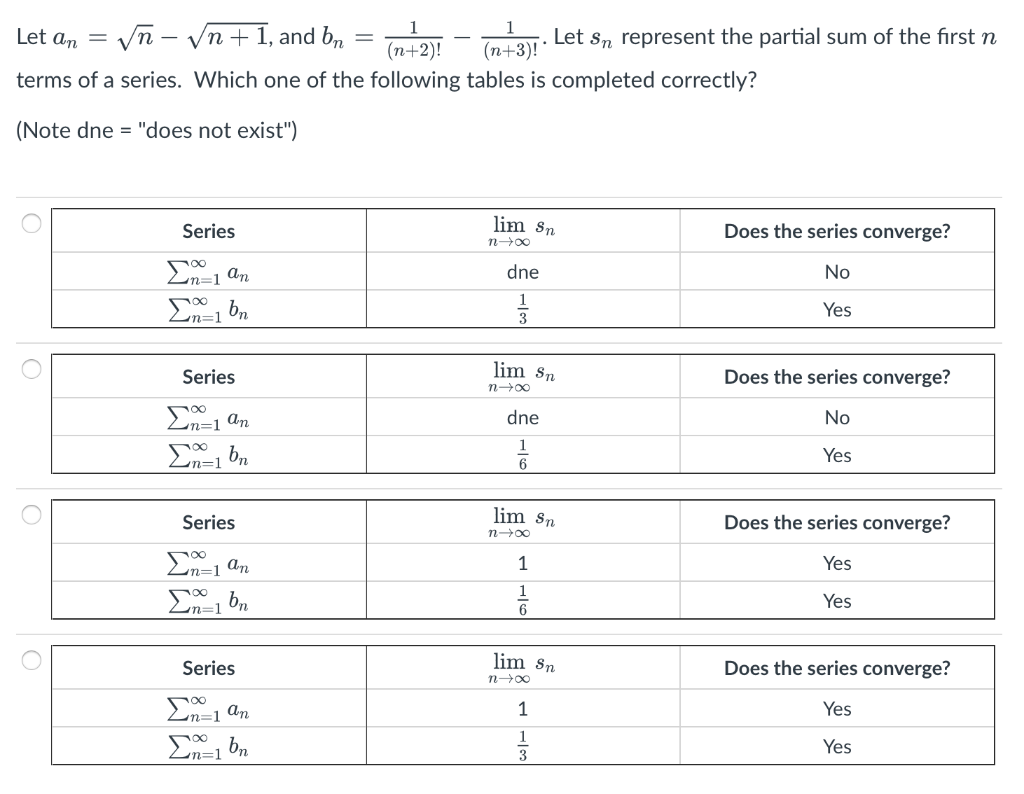 Solved Let an = Vn - Vn+1, and bn Let en represent the | Chegg.com