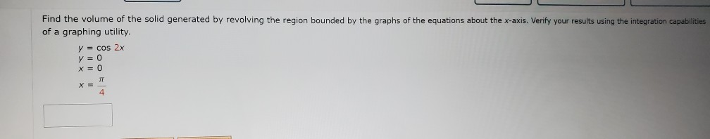 Solved Use the integration capabilities of a graphing | Chegg.com