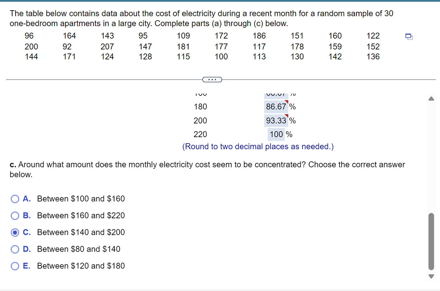 Solved Is Question C, correct ?Reference: | Chegg.com