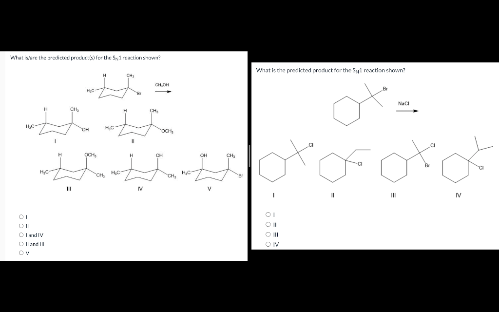 What Are The Predicted Products For The Sn1 Reaction Shown - Form example download