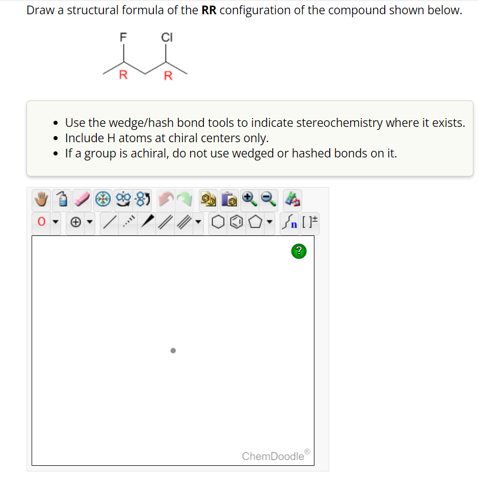 [Solved]: ?? Draw a structural formula of the RR configurati