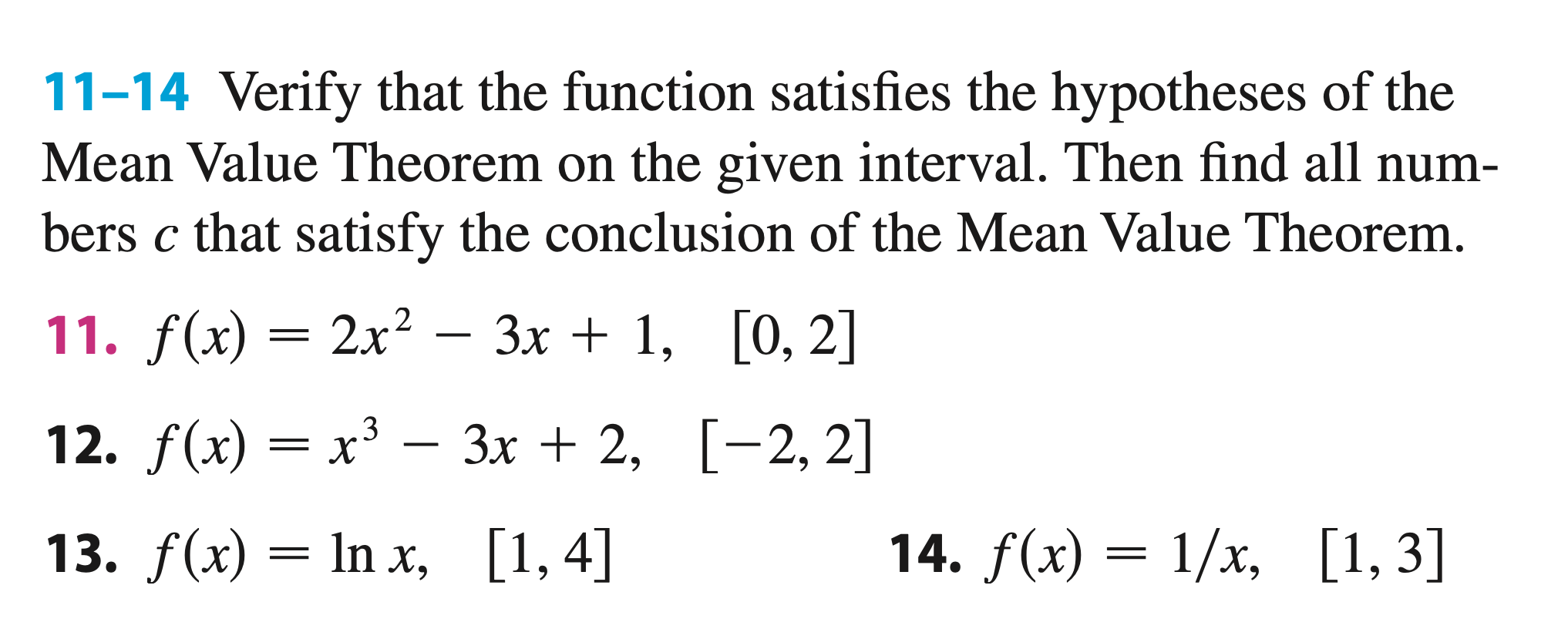 Solved # 12 14Verify that the function satisfies the | Chegg.com