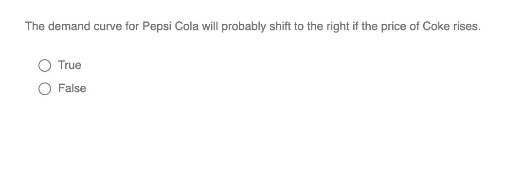 Solved An "increase in the quantity supplied" is caused by | Chegg.com