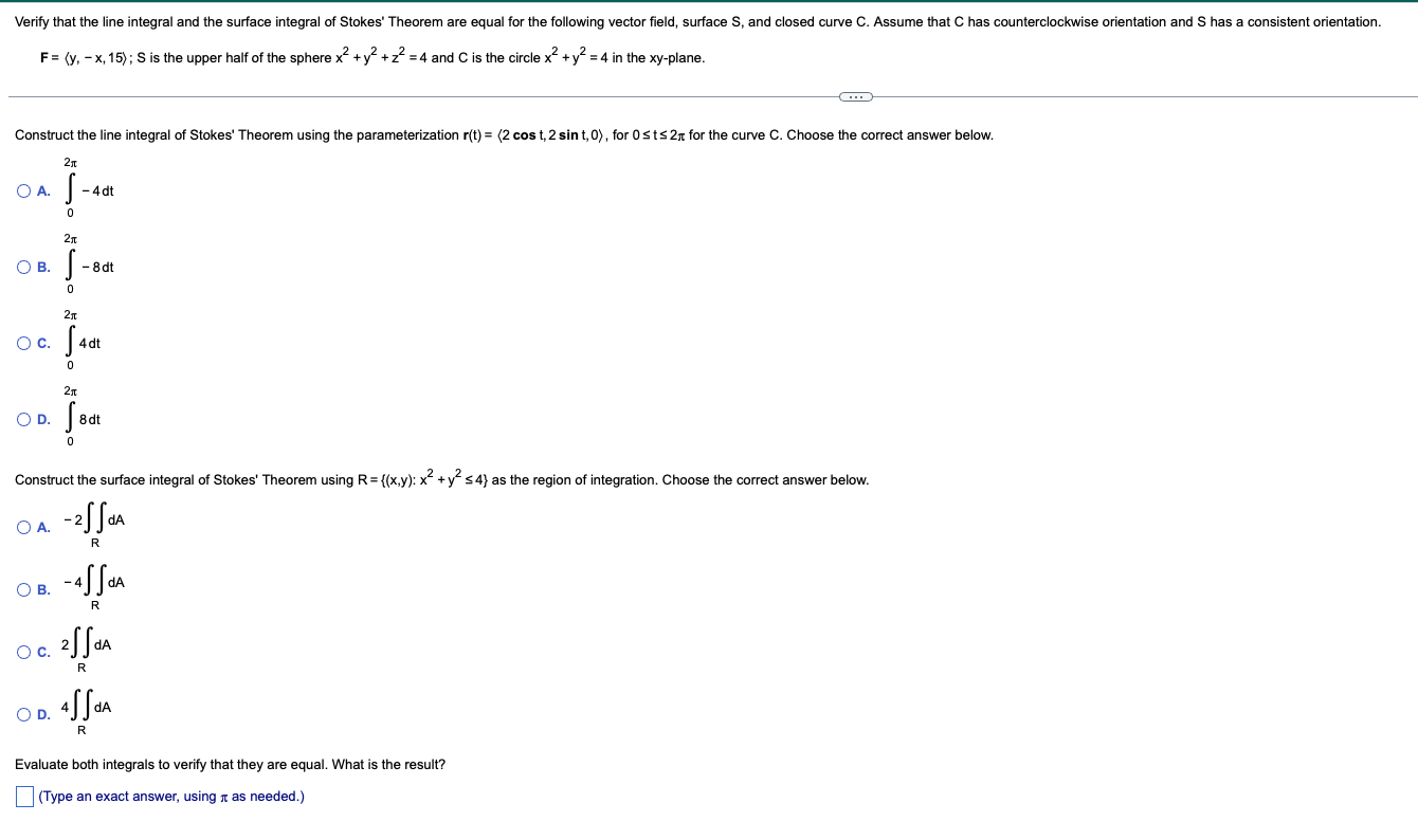Solved Find a parametric description r(t) for the following | Chegg.com