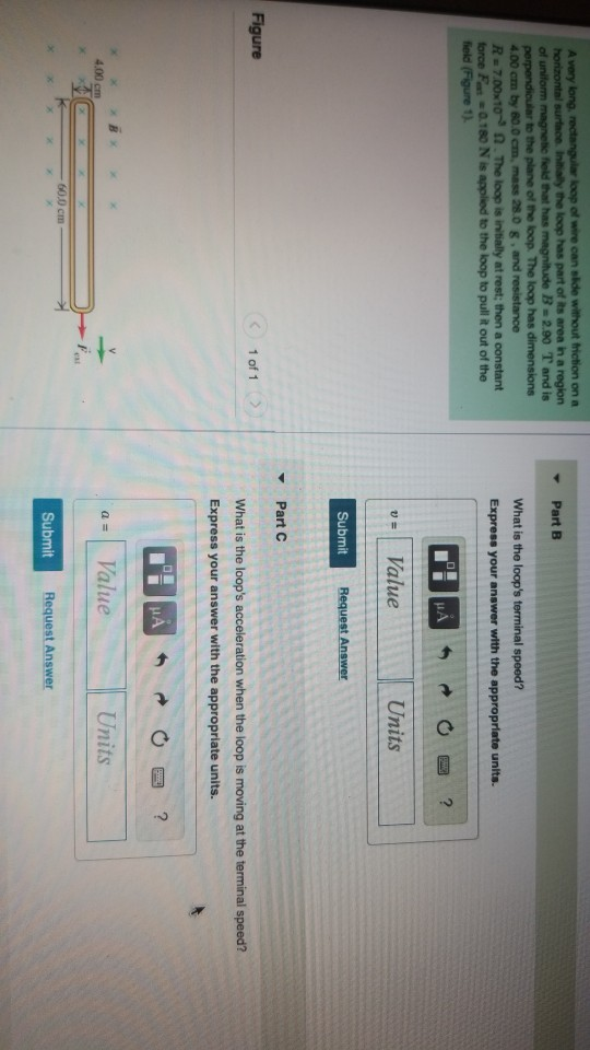 Solved Part A A very long, rectangular loop of wire can | Chegg.com
