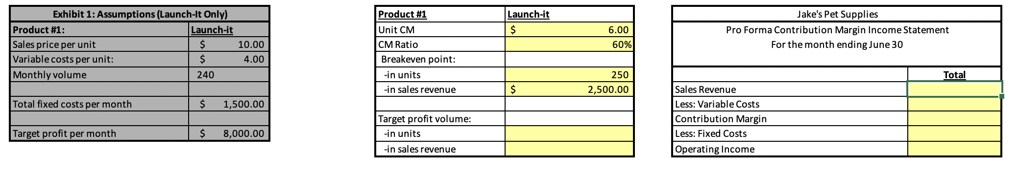 Solved \begin{tabular}{|l|lr|} \hline Product #1 & | Chegg.com