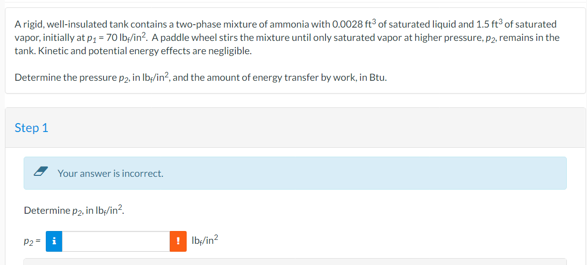 Solved A rigid, well-insulated tank contains a two-phase | Chegg.com