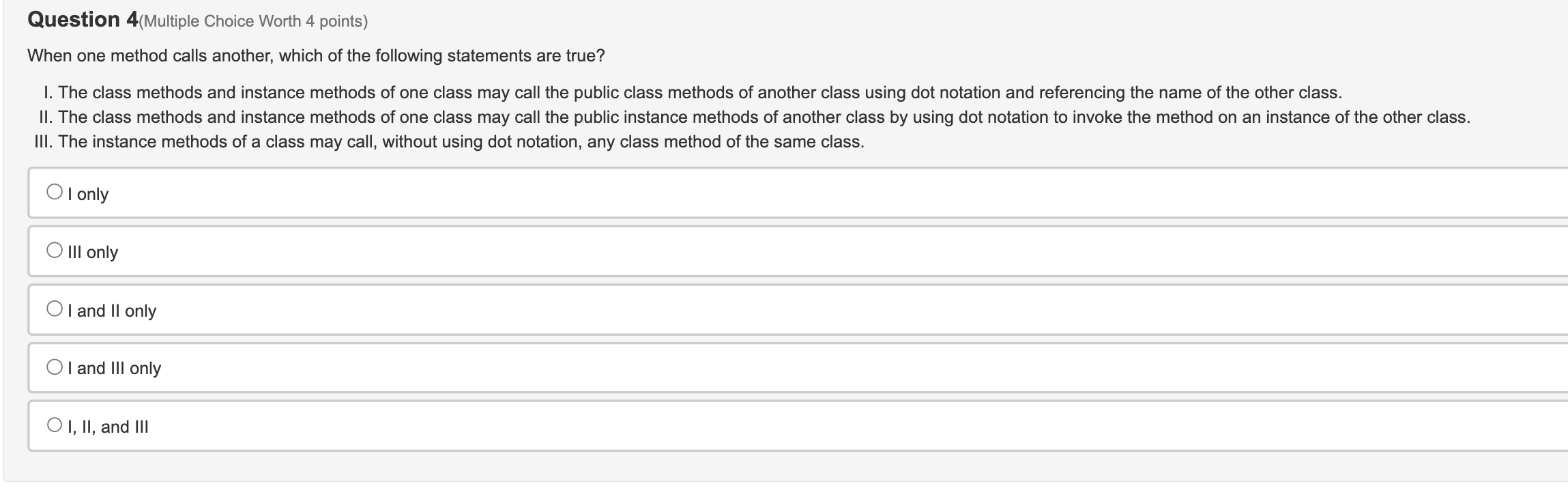 Solved Question 4(Multiple Choice Worth 4 points) When one | Chegg.com