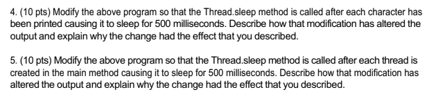Solved 1 public class TaskThreadDemo \{ public static void | Chegg.com