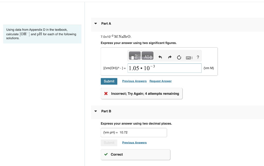 Solved Using data from Appendix D in the textbook, calculate | Chegg.com