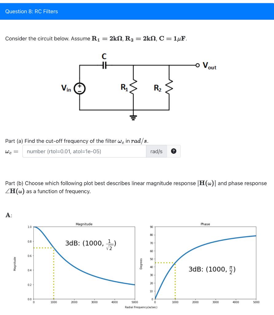 Solved Consider the circuit below. Assume | Chegg.com