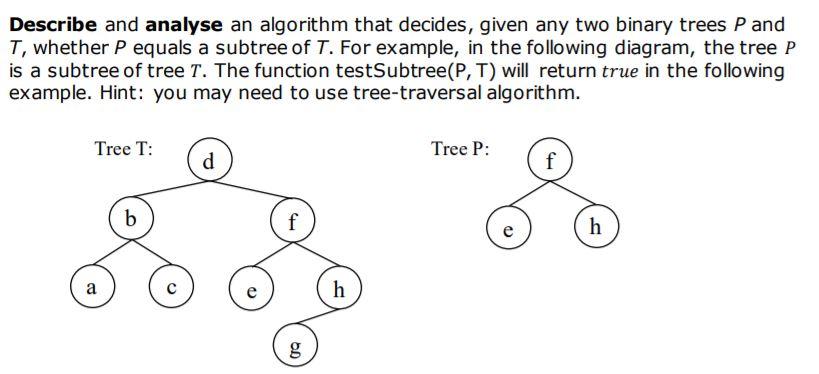 Solved Describe and analyse an algorithm that decides, given | Chegg.com