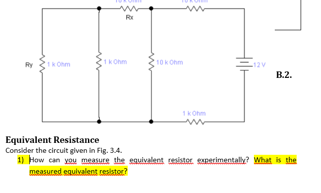 Solved Equivalent ResistanceConsider the circuit given in | Chegg.com