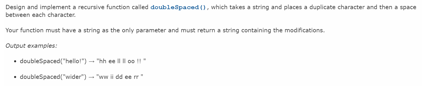 Solved Design and implement a recursive function called | Chegg.com