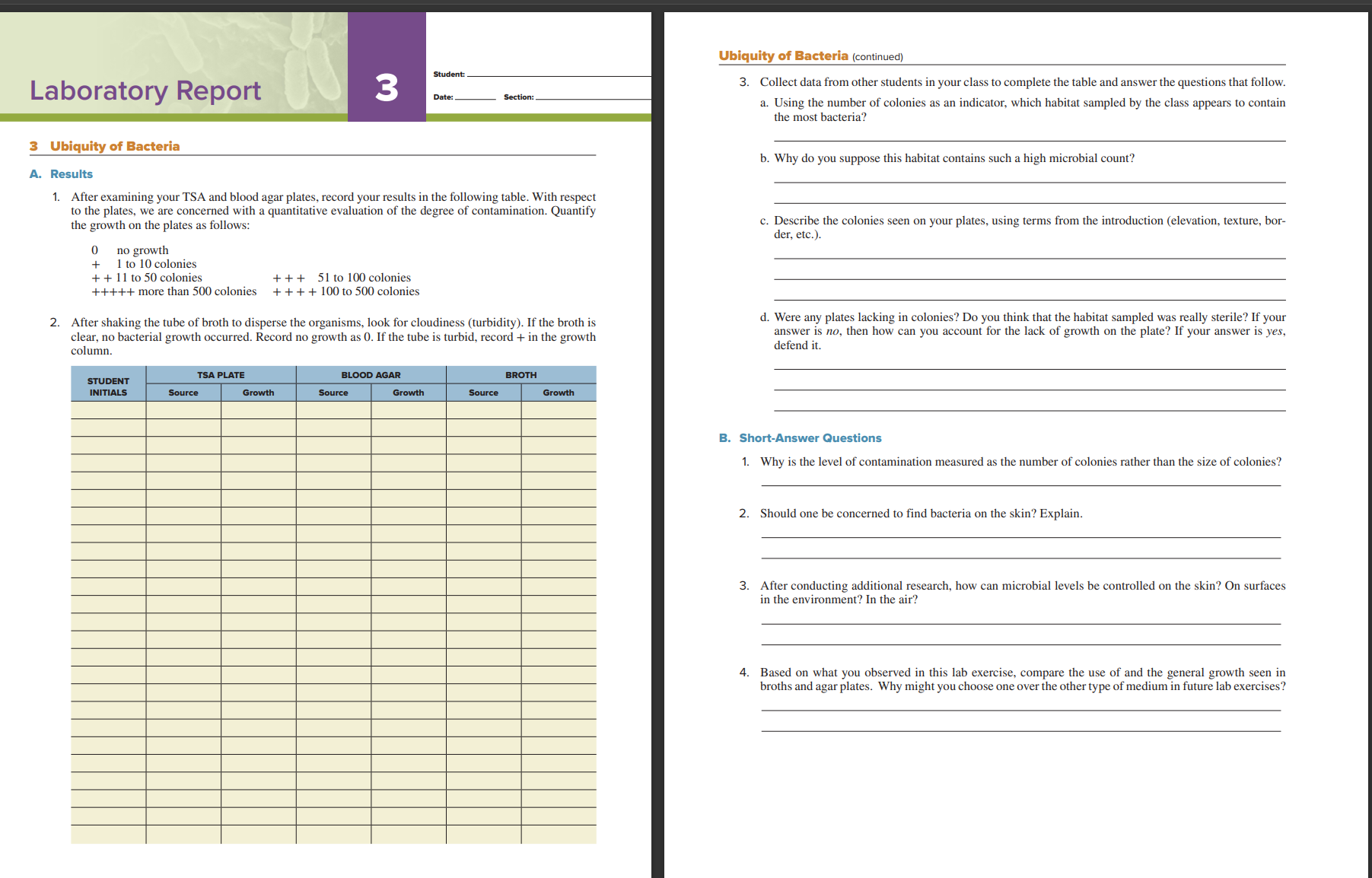 Laboratory Report 3 3. Collect data from other | Chegg.com