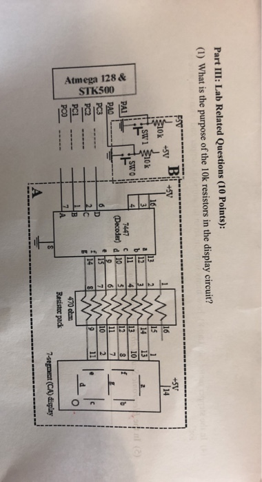 Solved Part III: Lab Related Questions (10 Points): (1) What | Chegg.com