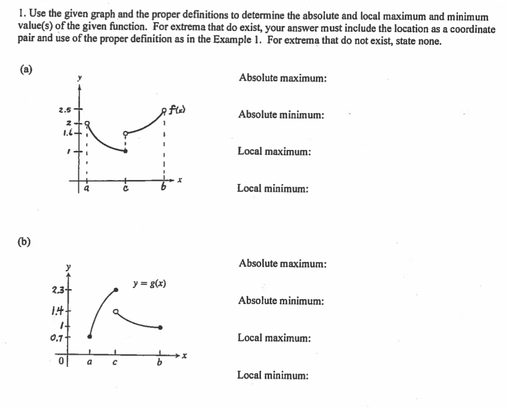 Solved 1. Use the given graph and the proper definitions to | Chegg.com