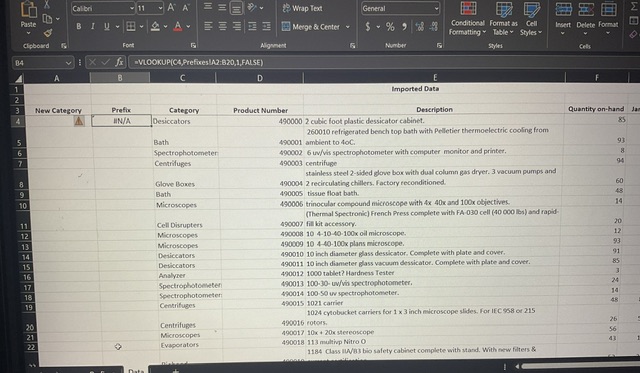 Solved To Assign The New Prefixes First Insert A New Column 