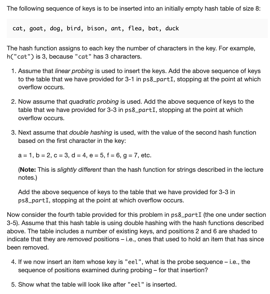 Solved please answer 4 and 5 based on the table given. What | Chegg.com