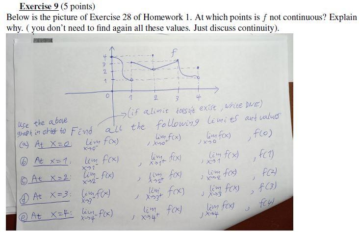 Solved Exercise 9 (5 points) Below is the picture of | Chegg.com