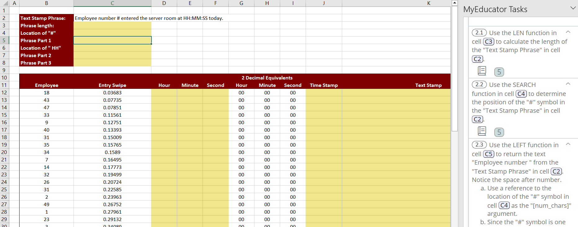 (1.5) Calculate the difference between the date of | Chegg.com